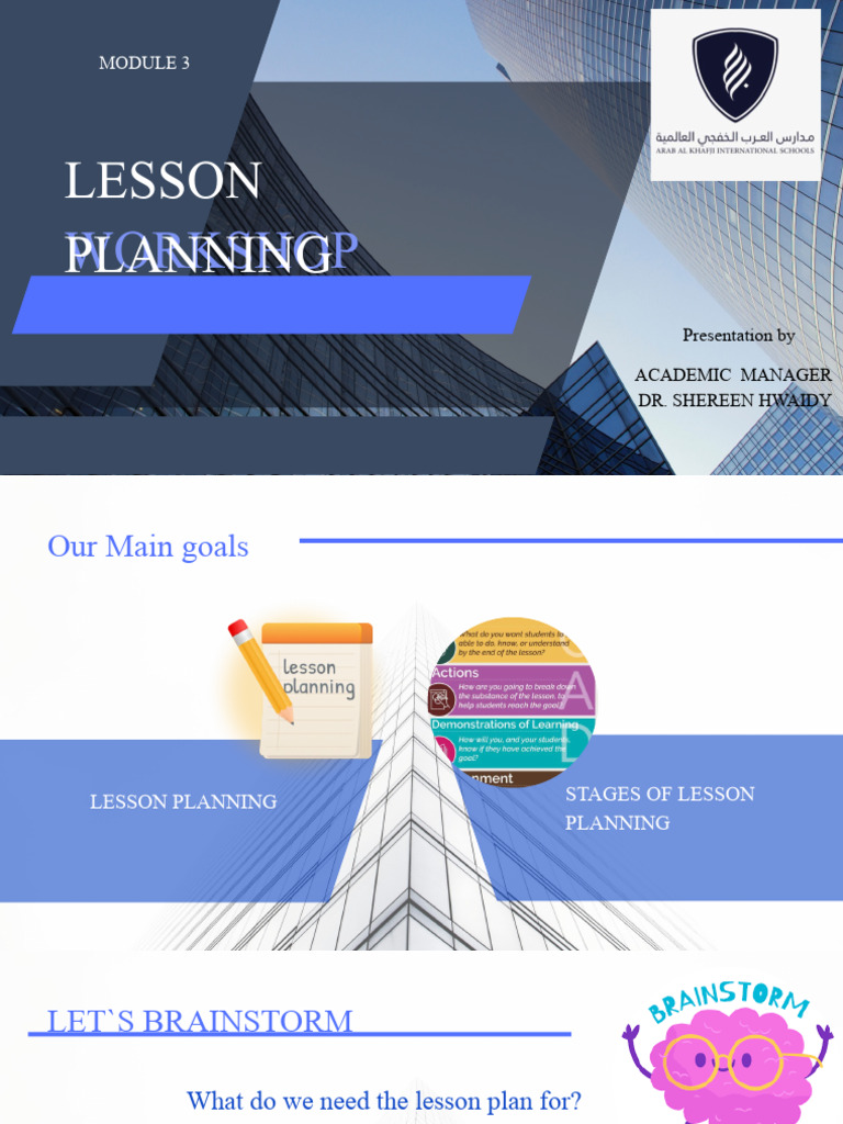 Lesson Planning | PDF | Lesson Plan | Learning