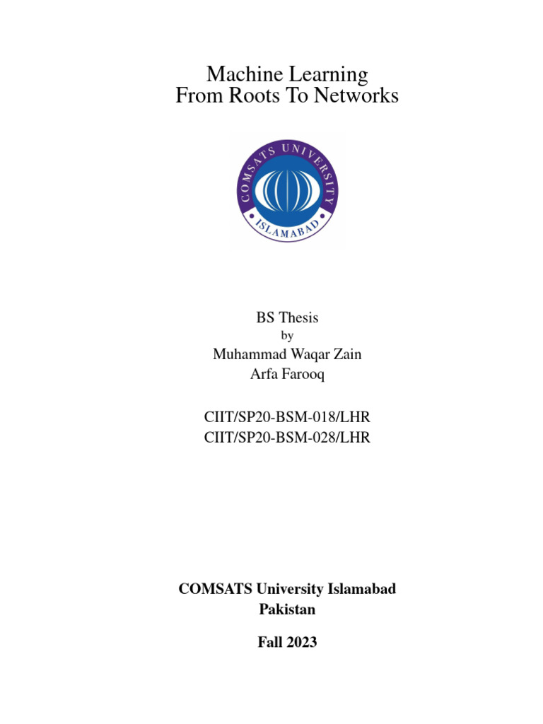 Final Thesis | PDF | Machine Learning | Dependent And Independent Variables