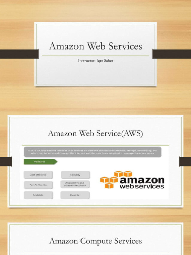 Amazon Web Services and Its Global Infrastructure | PDF