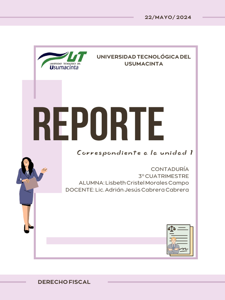 REPORTE | PDF | Impuestos | Impuesto sobre la renta