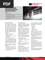 Fire Foam Testing Guidelines | PDF | Foam | Ph