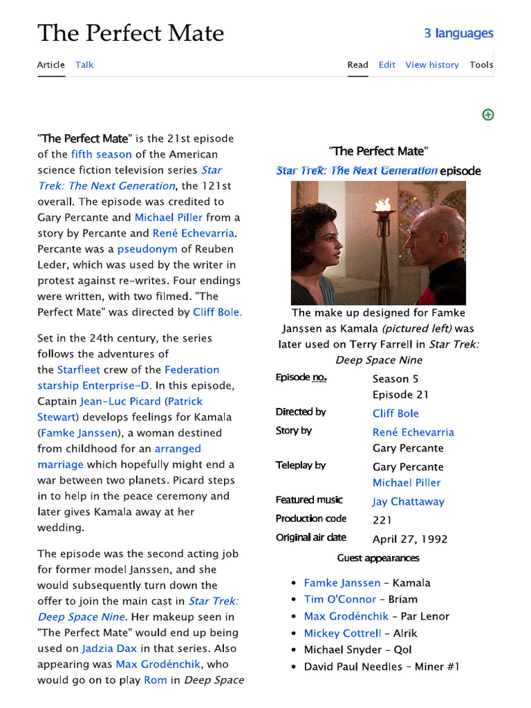 Finding Your Perfect Mate Guide | PDF