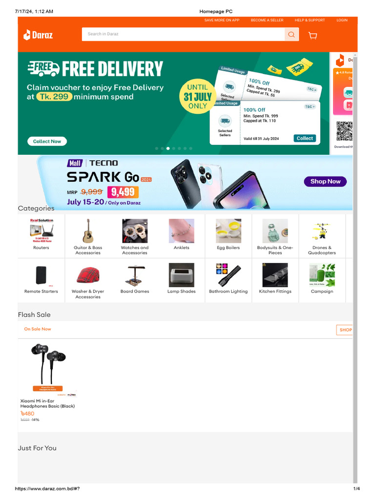 Categories: Search in Daraz | PDF