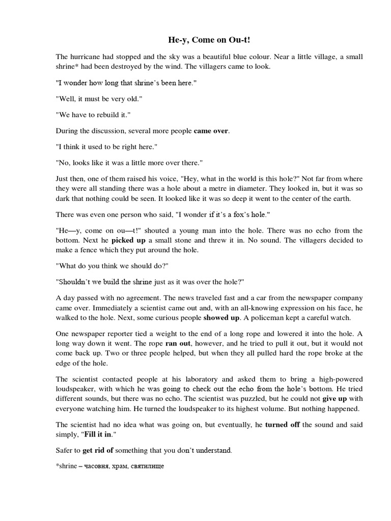 He-Y, Come On Ou-T! (A2+ - B1) | PDF | Waste | Waste Management