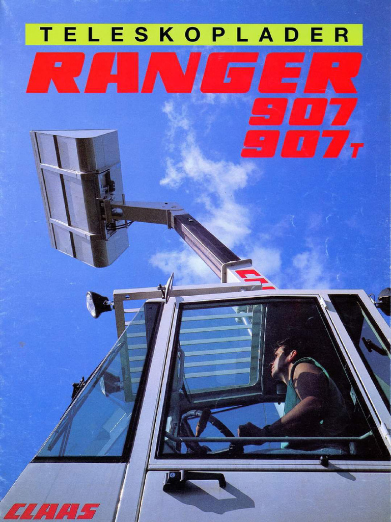 Claas Ranger 907 - 907T Telehandler Prospekt DE | PDF
