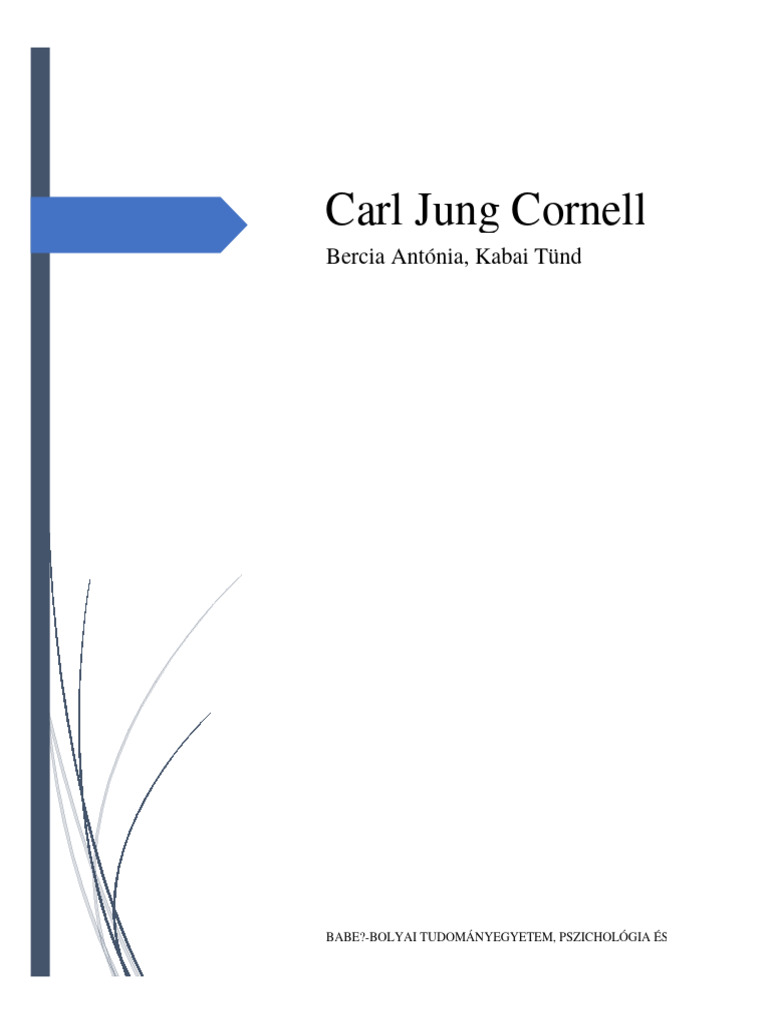 Carl Jung Cornell | PDF