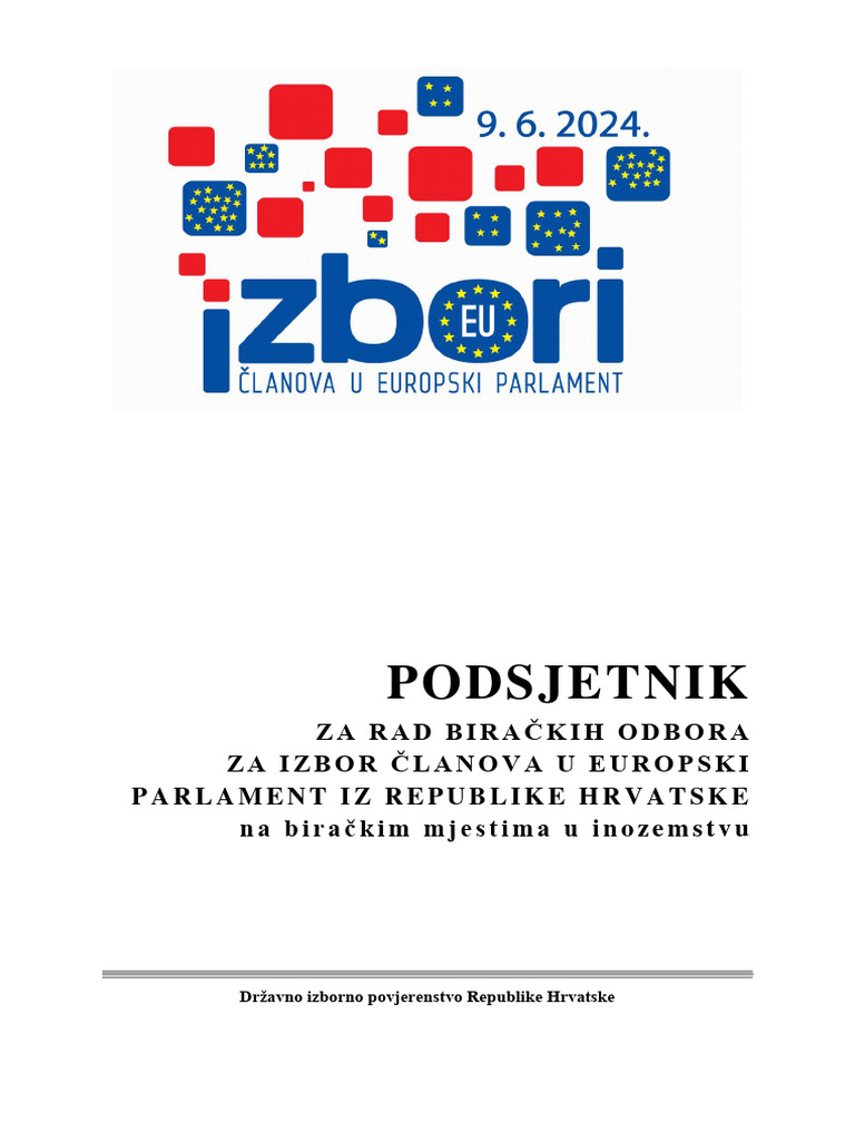 01 - Podsjetnik Za Rad BO - Inozemstvo 2024 | PDF