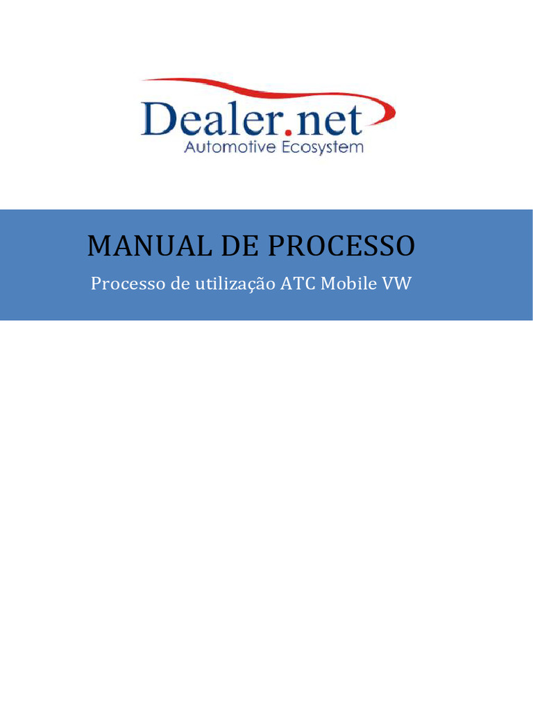 NT - Manual de Processos ATC Mobile | PDF