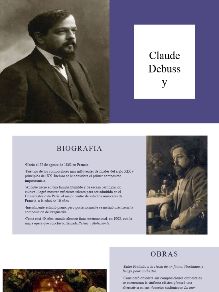 Claude Debussy | PDF | Claude Debussy | Composiciones Musicales