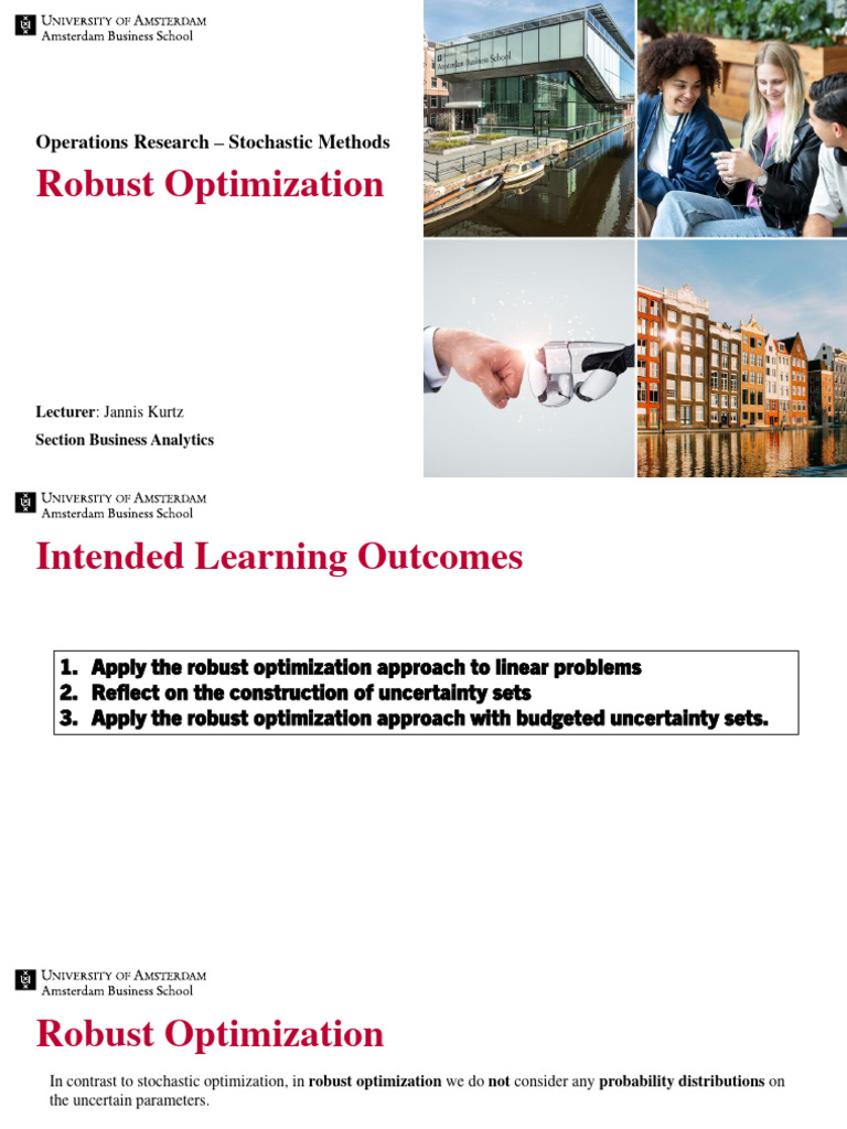 5 Robust Optimization Download Free Pdf Mathematical Optimization