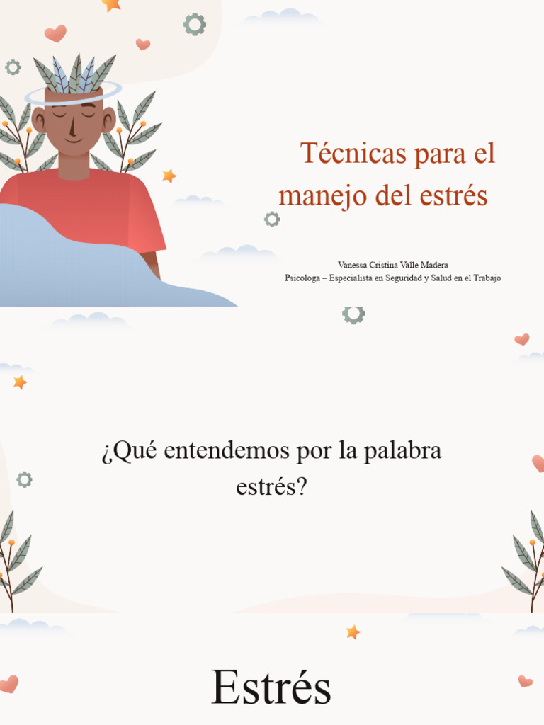 MAnejo Del Estres 1 | PDF | Estrés (biología) | Ansiedad
