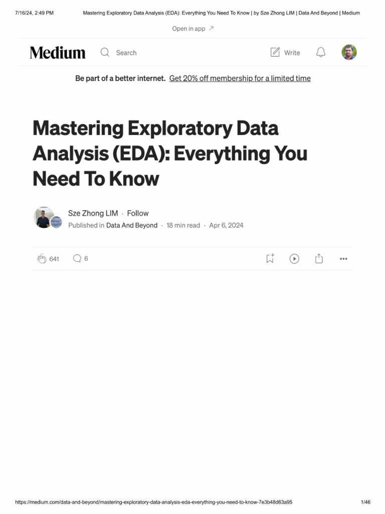 Exploratorydataanalysis Pdf