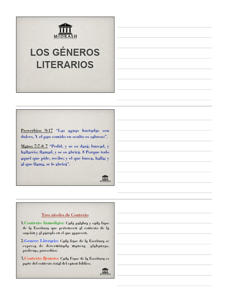 Comprendiendo los Géneros Literarios | PDF | Poesía | Prosa
