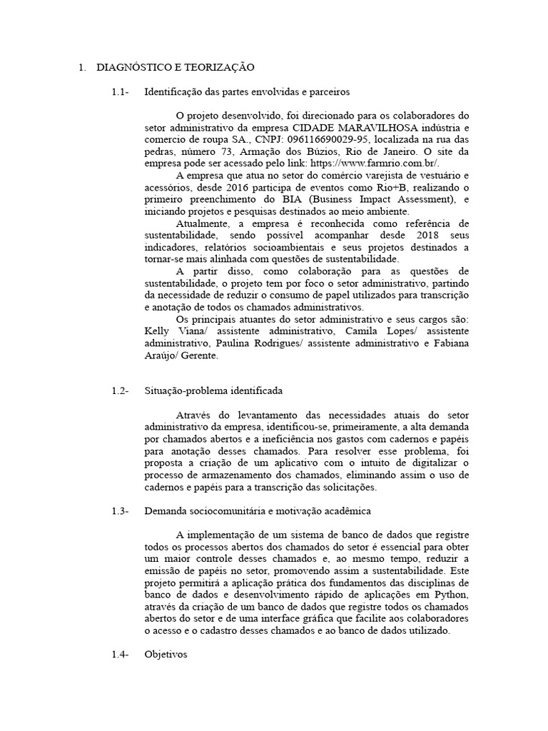 Projeto Extensão Banco De Dados 3455 Pdf Bancos De Dados Python 2152