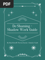 Shadow Work Journal | PDF | Shadow (Psychology) | Shame
