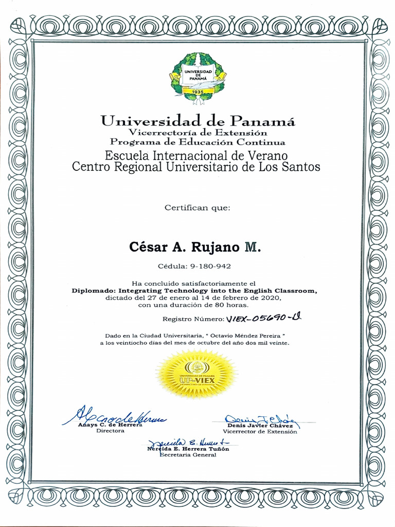 Diplomado Integrating Technology Into The English Classroom | PDF