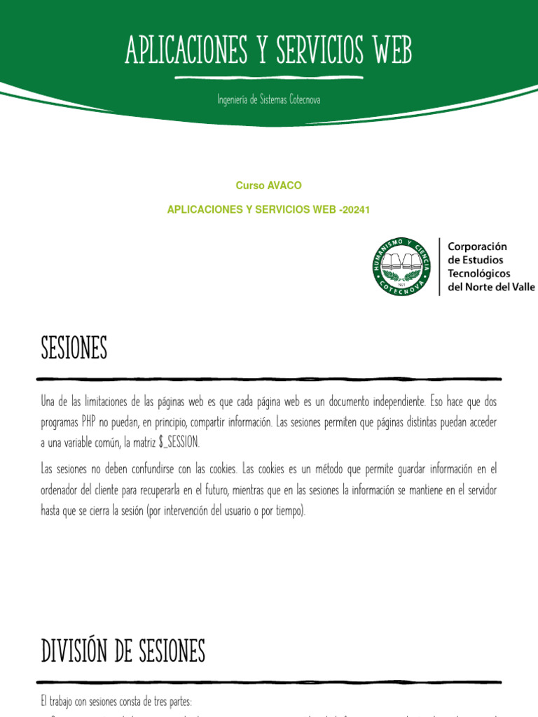 Tema 12 | PDF | Cookie HTTP | Servidor web