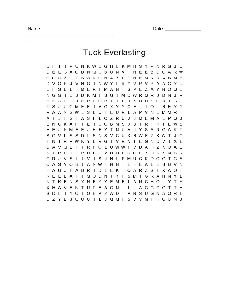 Tuck Everlasting 1e52 631baafb | PDF