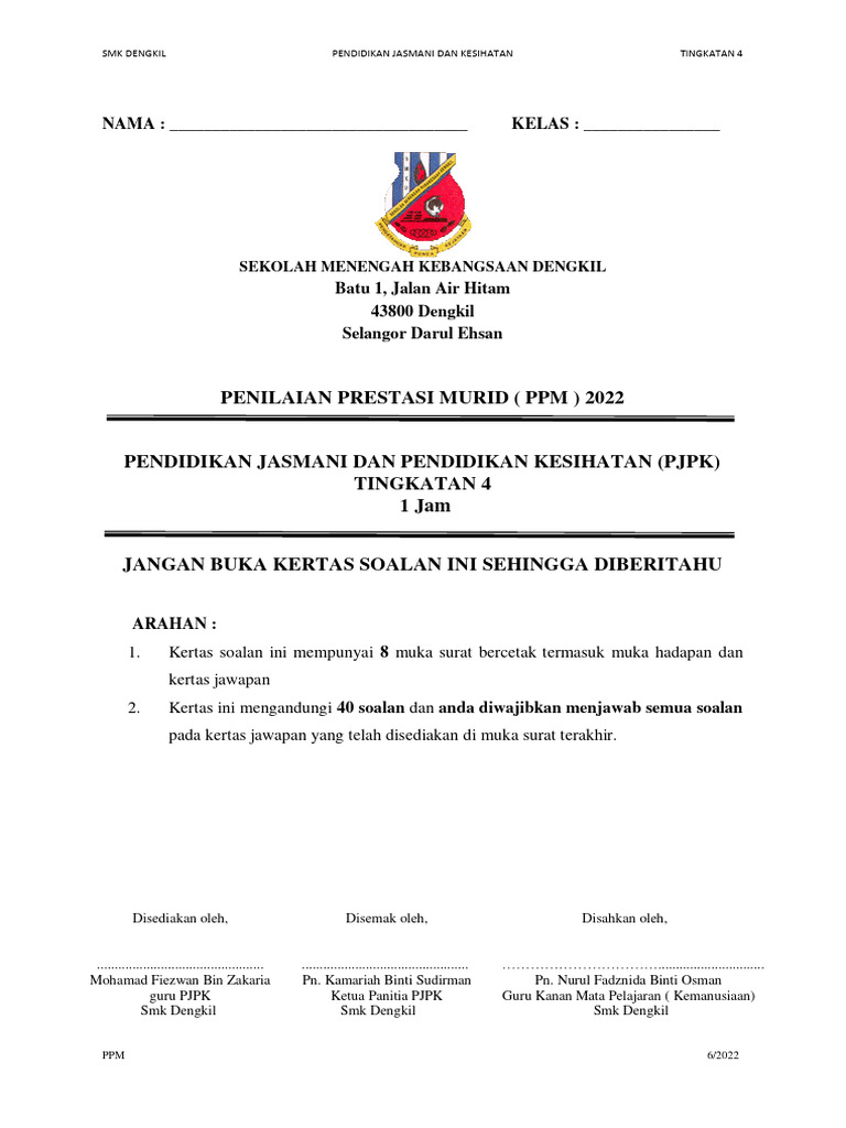 PPM PJPK T4 | PDF