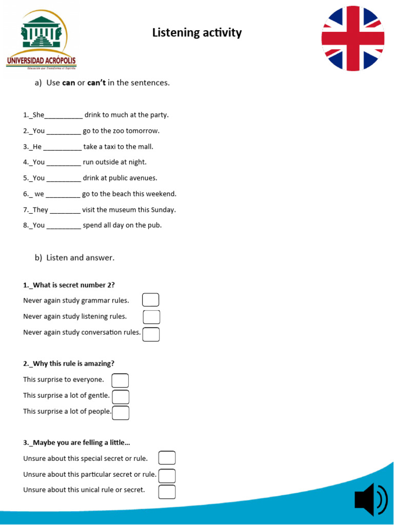 Listening Activity Can Secret 2 | PDF | Science & Mathematics
