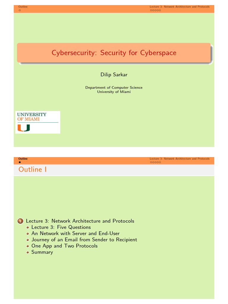 CSC 116 Fall 2022 Lecture 03 | PDF | Computer Network | Router (Computing)