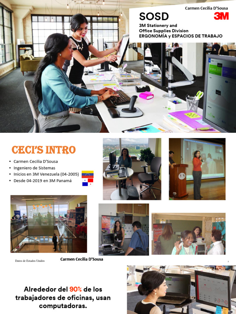 3M Ergonomía Laboral - CCDS 2021 | PDF | Síndrome del túnel carpiano | Factores humanos y ergonomía