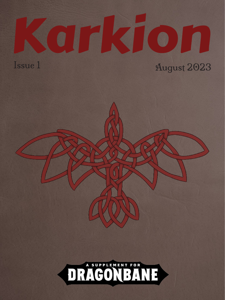 Karkion 1.2 en | PDF | Magician (Fantasy) | Textiles
