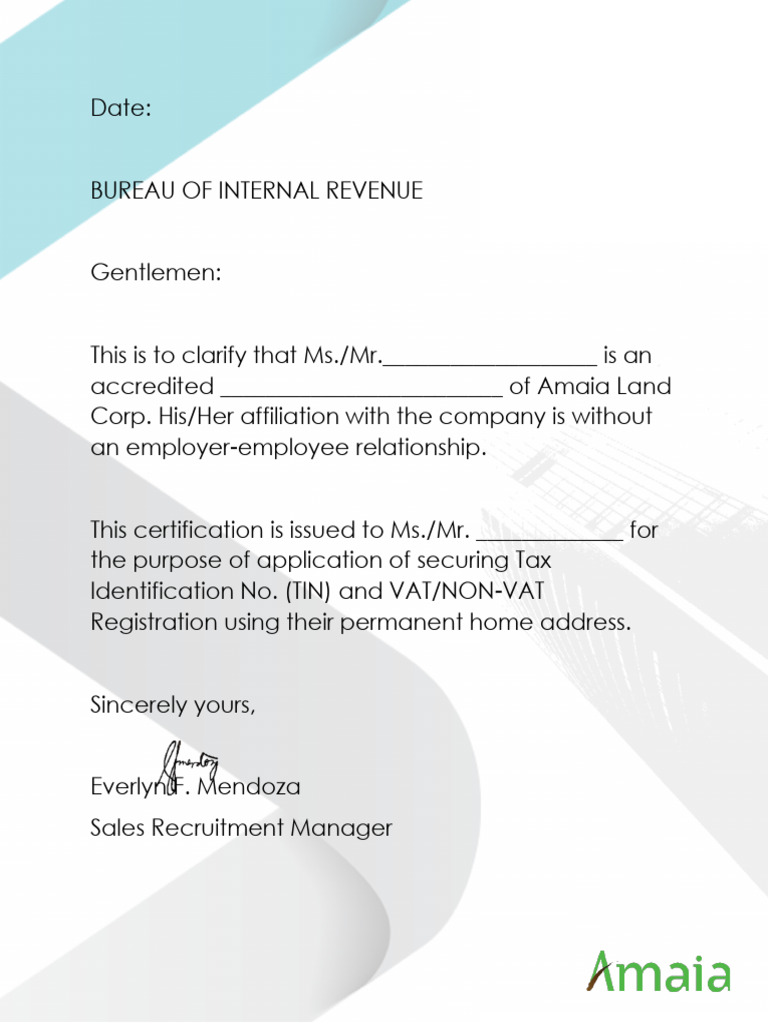 SELLER's BIR Form With E-Sig | PDF