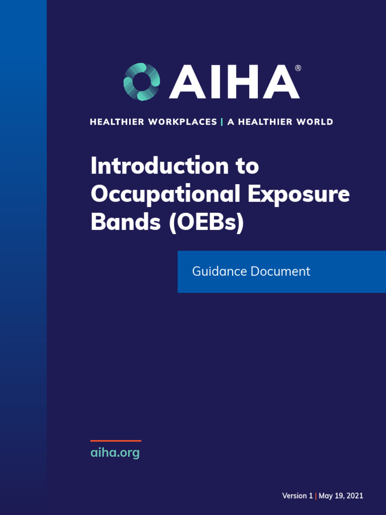 Introduction-to-Occupational-Exposure-Bands-OEBs-Guidance | PDF ...