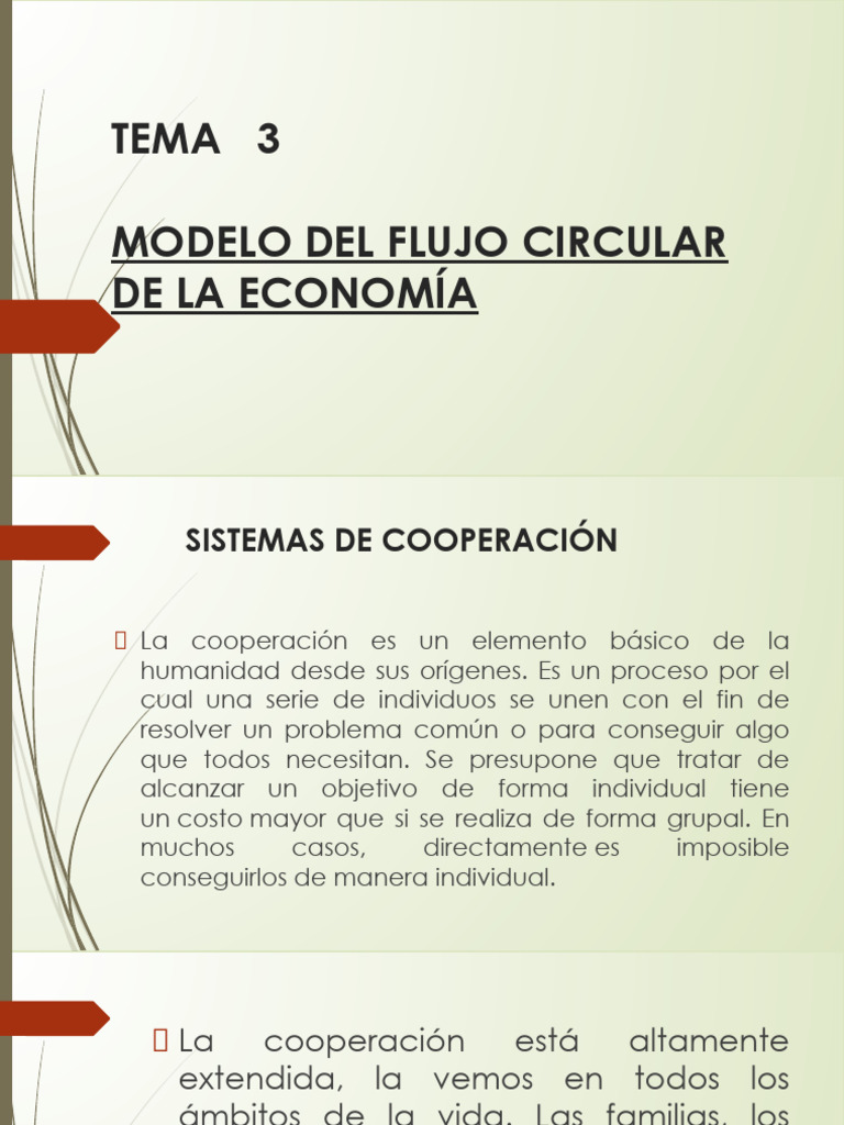 Presentación Tema 3 Economia | PDF | Mercado (economía) | Sistema económico