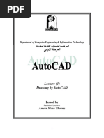 Introduction To AutoCAD | PDF | Computer Aided Design | 3 D Computer ...
