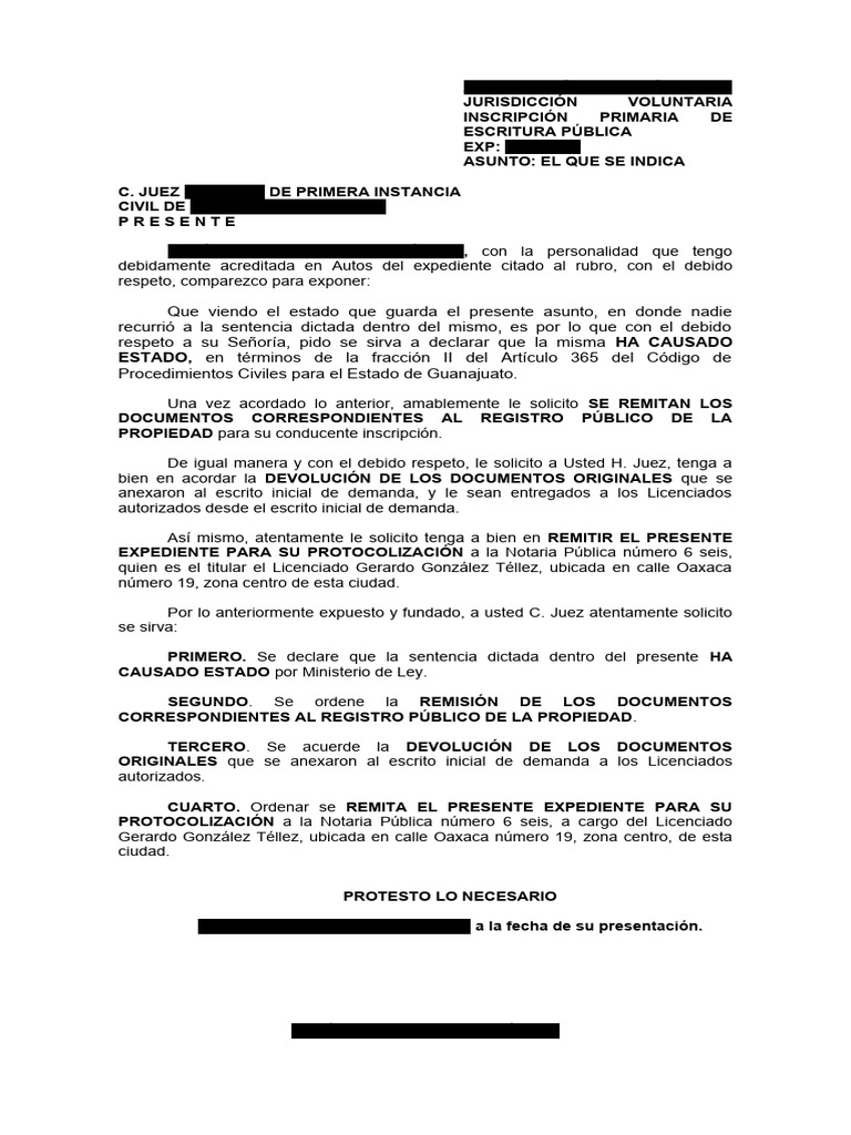Remision de Exp, Devolucion de Documentos y Cause Estado | PDF | Justicia | Crimen y violencia