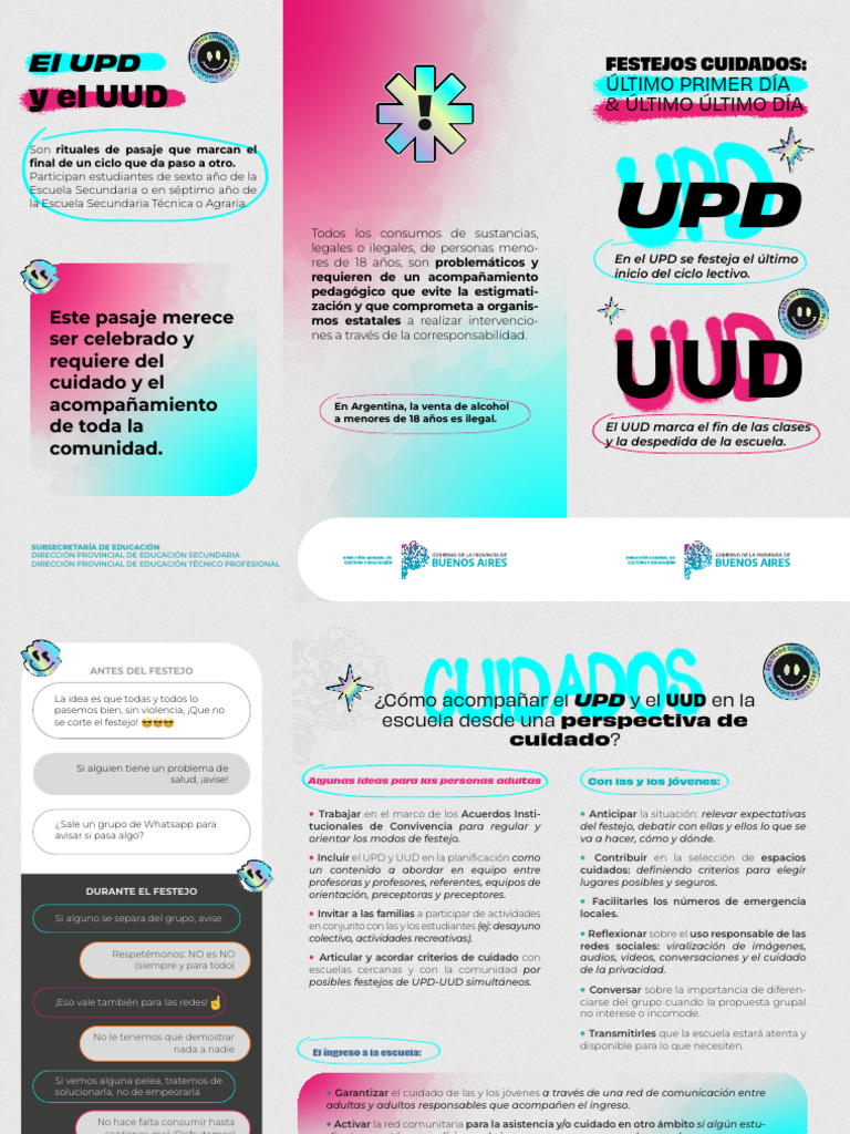 Triptico - UPD UDD - Compressed | PDF