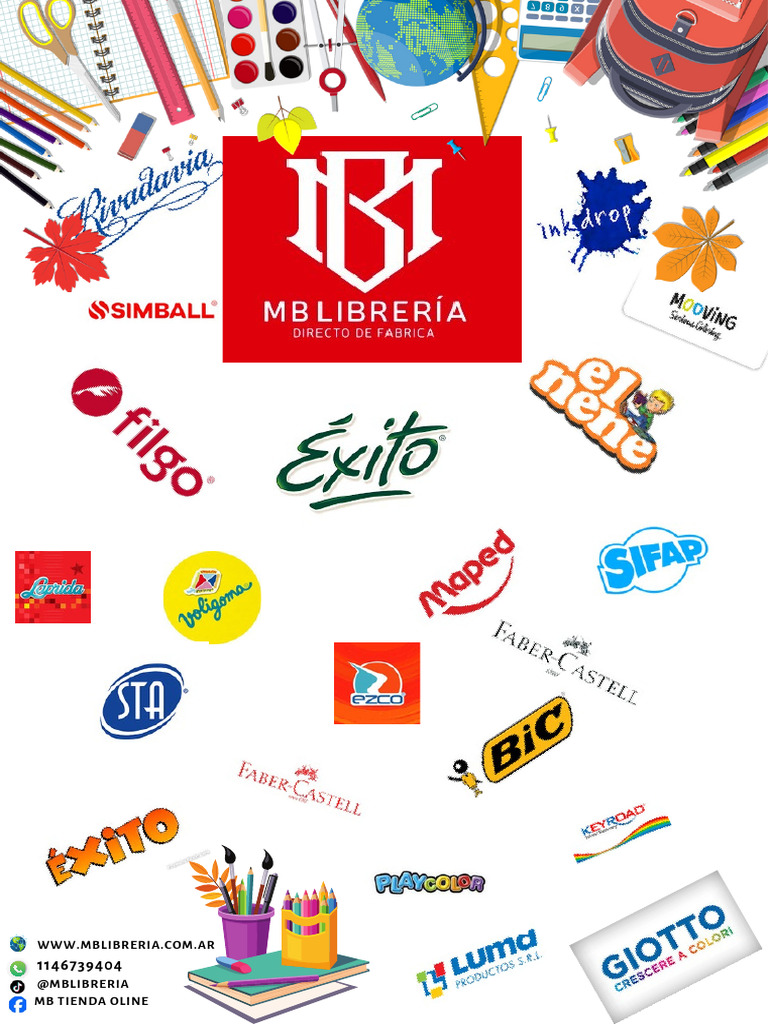 Catalogo Mayorista Mb Libreria Pdf Pdf Lápiz Papelería