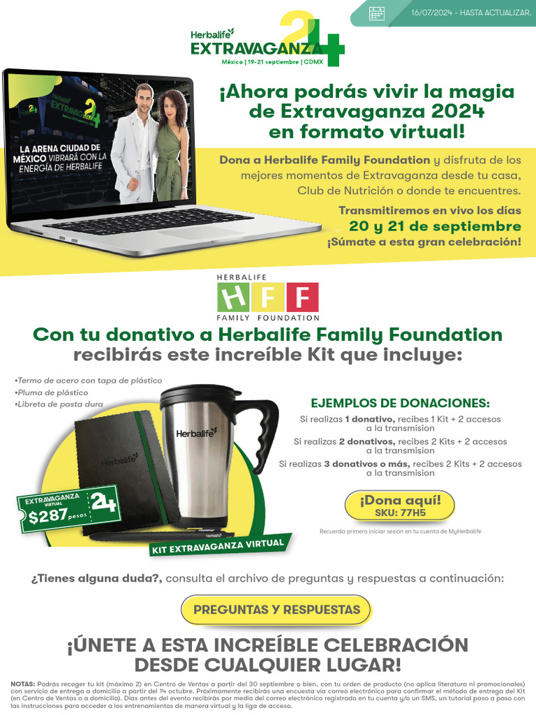 Flyer - Extravaganza Virtual 2024 | PDF