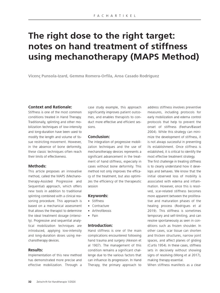 Article Maps 2407 | PDF | Pain | Clinical Medicine