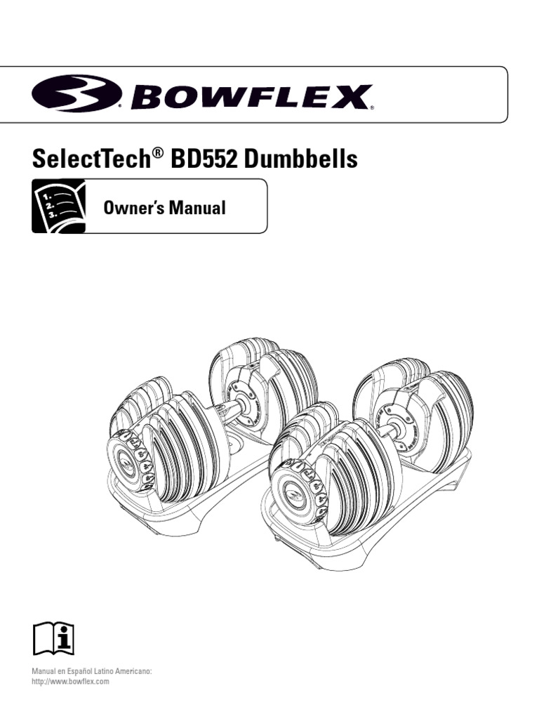 Bowflex 552 Manual | PDF | Anatomical Terms Of Motion | Arm