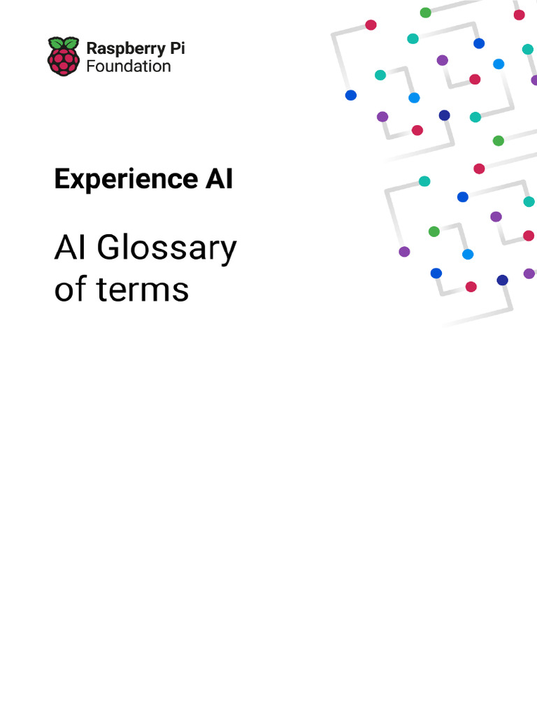 Experience AI - Glossary of Terms | PDF | Machine Learning | Artificial ...