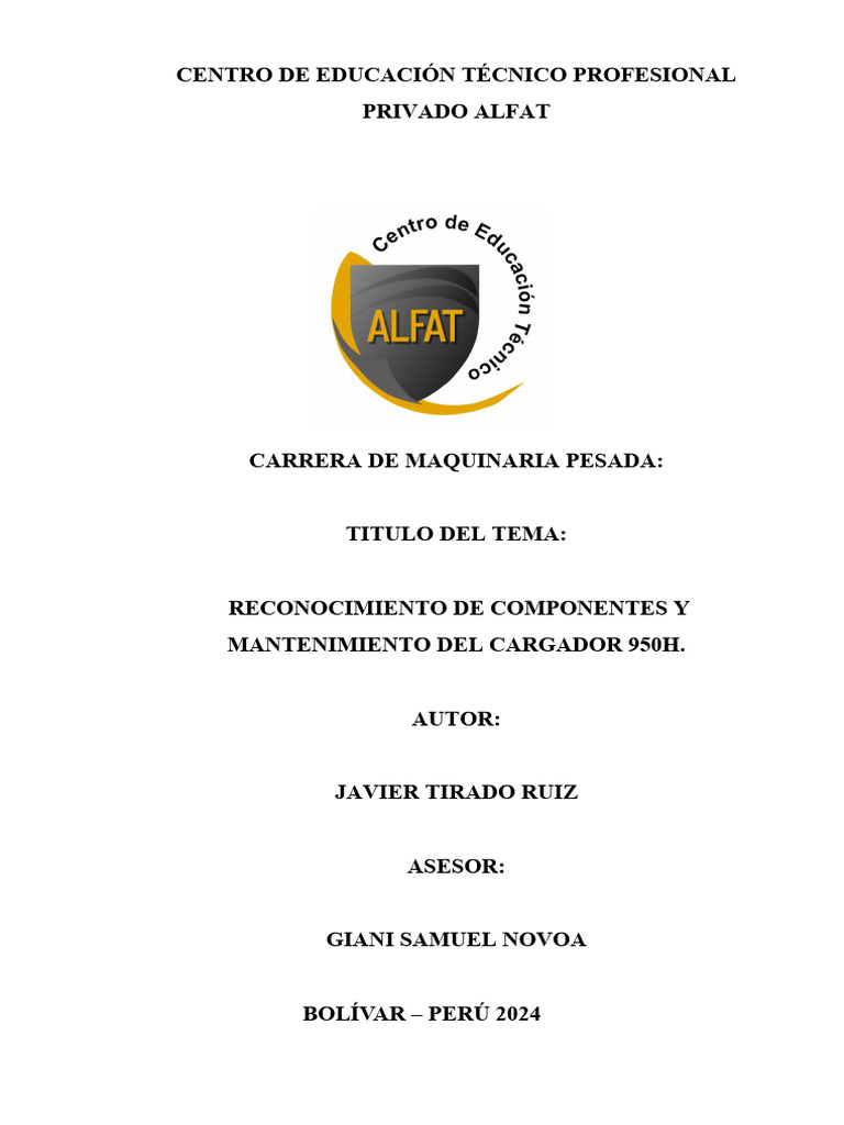 Centro de Educación Técnico Profesional Privado Alfat | PDF | Eje | Inyección de combustible