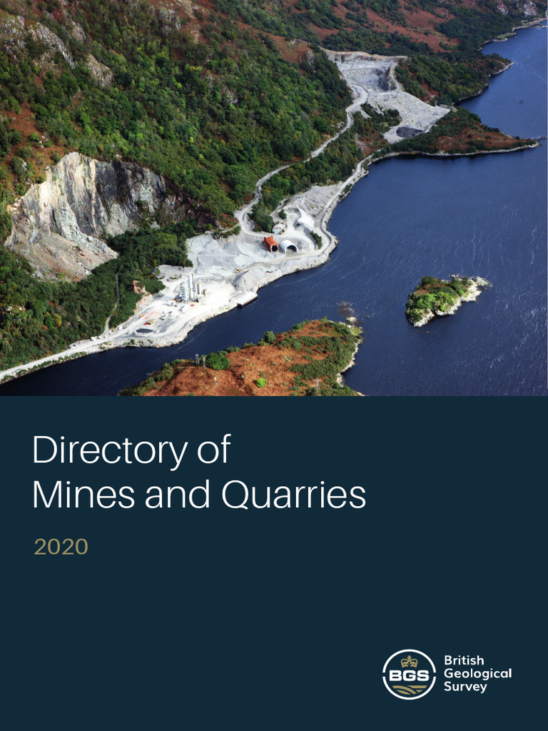 Directory of Mines and Quarries 2020 | PDF | Rock (Geology) | Sand