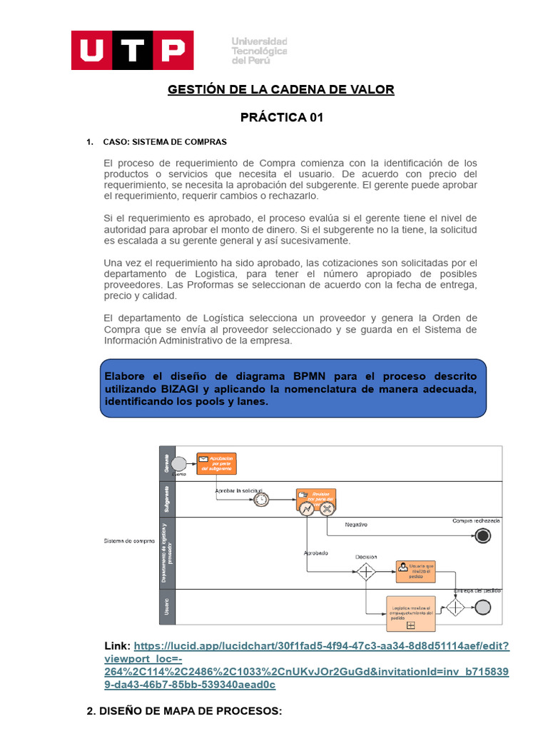 Practica 01 - GCV | PDF | Logística | Business