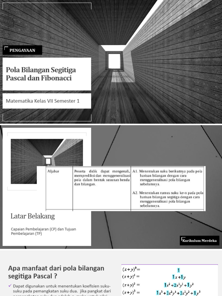 Pola Bilangan Segitiga dan Fibonacci | PDF