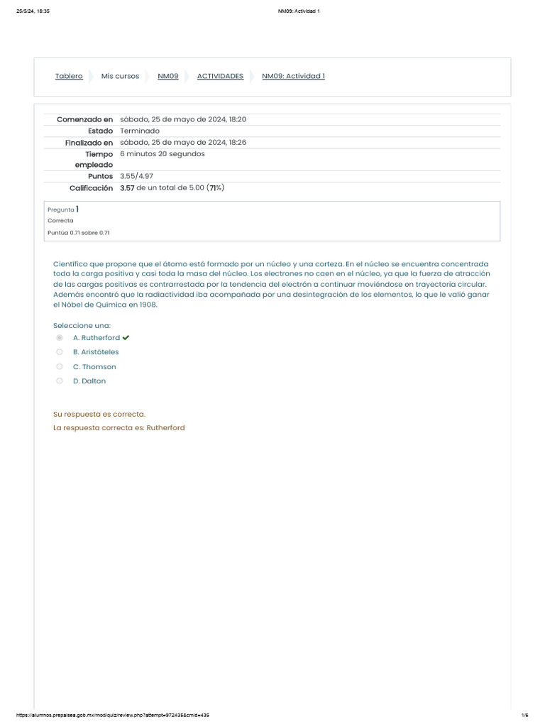 NM09 - Actividad 1 | PDF | Importar | Núcleo atómico