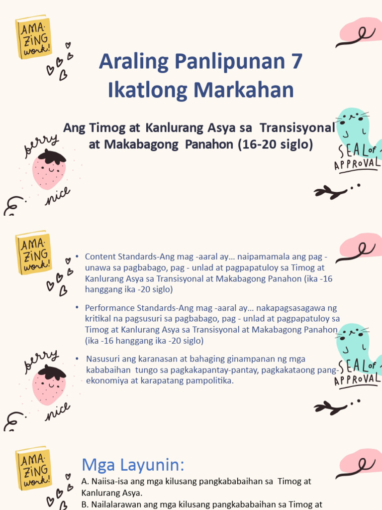 Ap7 Week 5.1 PPT Sy 2023-2024 | PDF