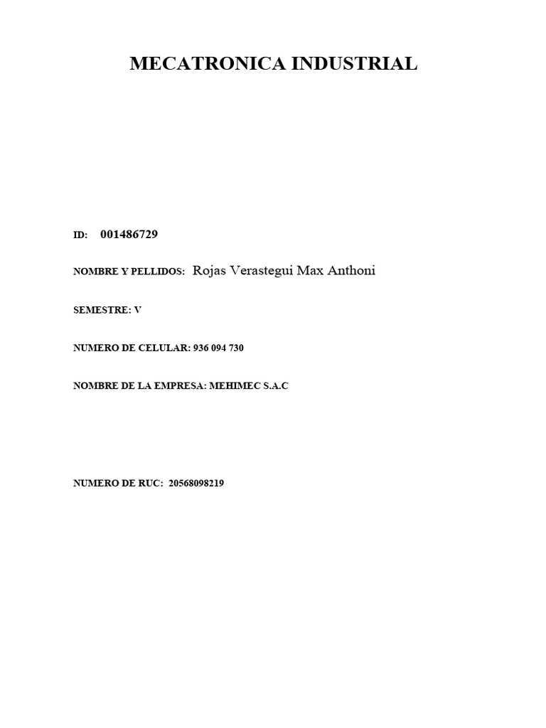 Documentos Complementarios - 2024-20 | PDF | Business