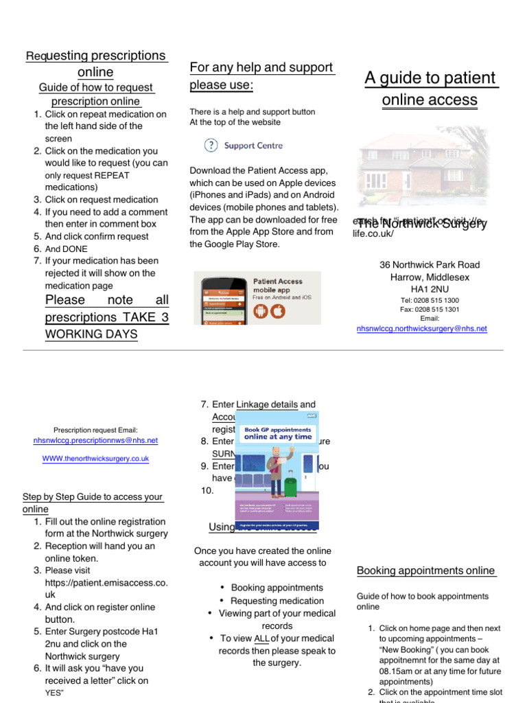 Patient Leaflet - Online Access 2 | PDF | Mobile App | Google Play