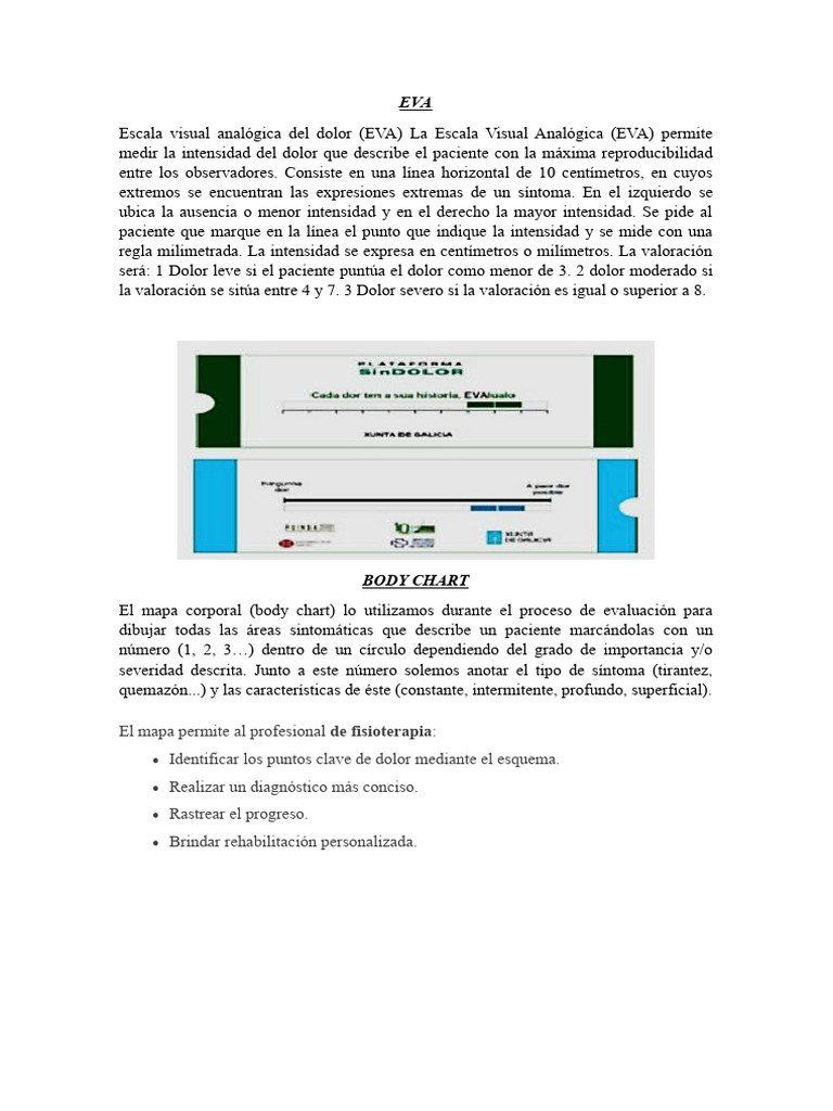 Body Chart | PDF | Enfermedades y trastornos | Medicina CLINICA