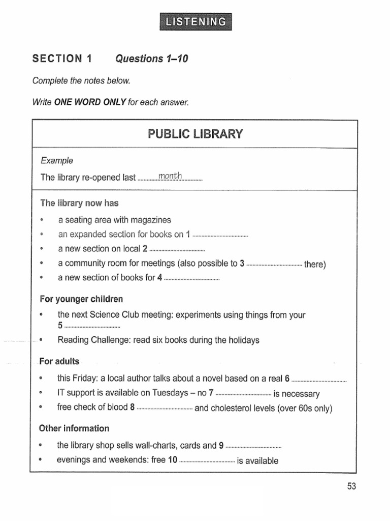Progress Test 2 - Listening | PDF Progress Test 2 - Listening | PDF