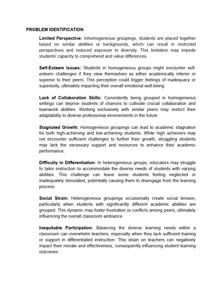 Cbar Prob Identification | PDF | Learning | Self Esteem