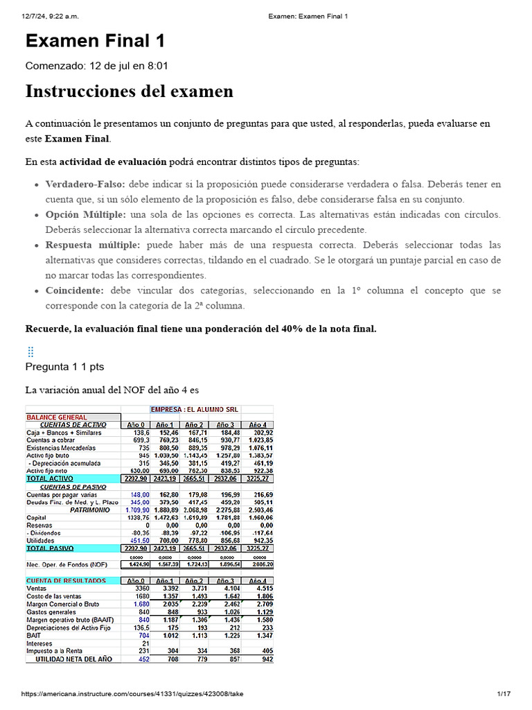 Examen_ Examen Final 1 Fina a Largo Plazo 28de 30 | PDF | Economía ... Examen_ Examen Final 1 Fina a Largo Plazo 28de 30 | PDF | Economía ...